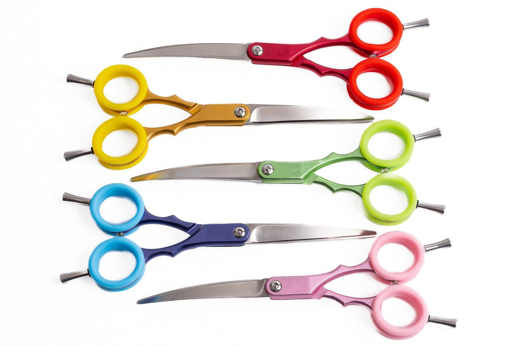 Asta, 6" Asian fusion curved scissor(Right Hand) – Sharperedges Scissors